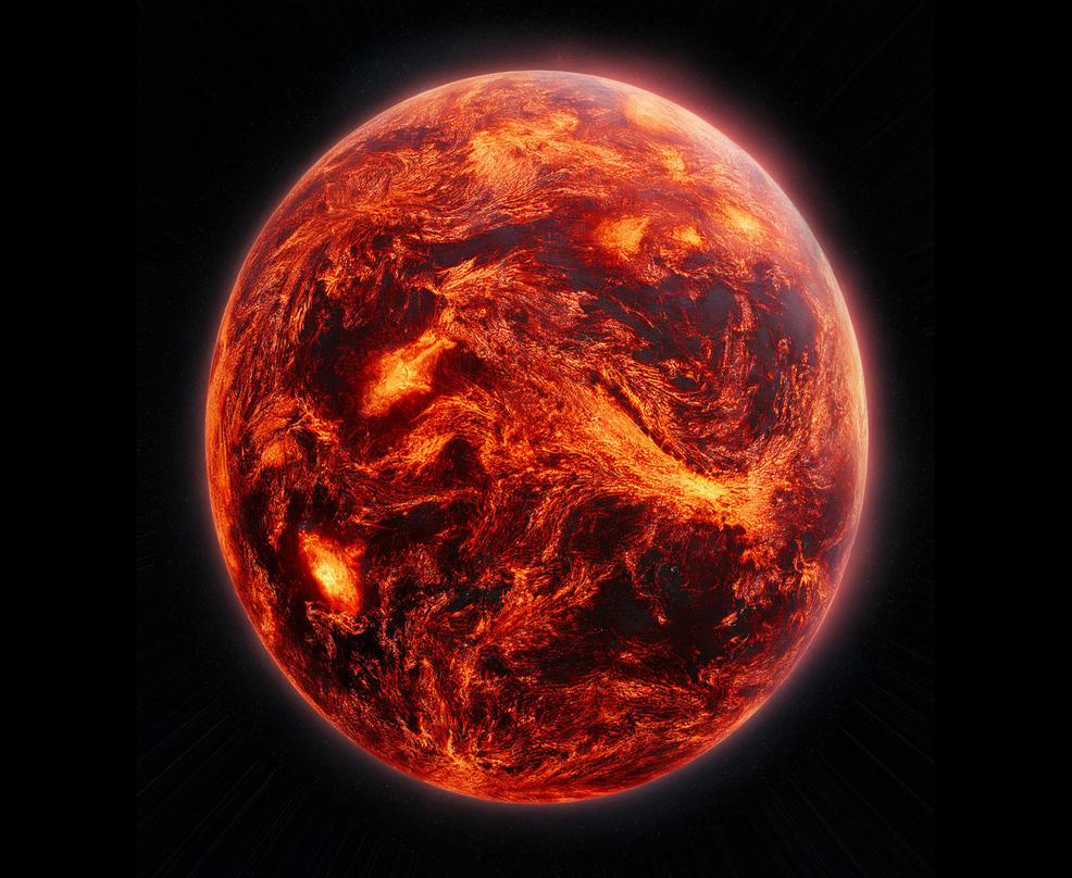 Egg-shaped planet discovered by astronomers